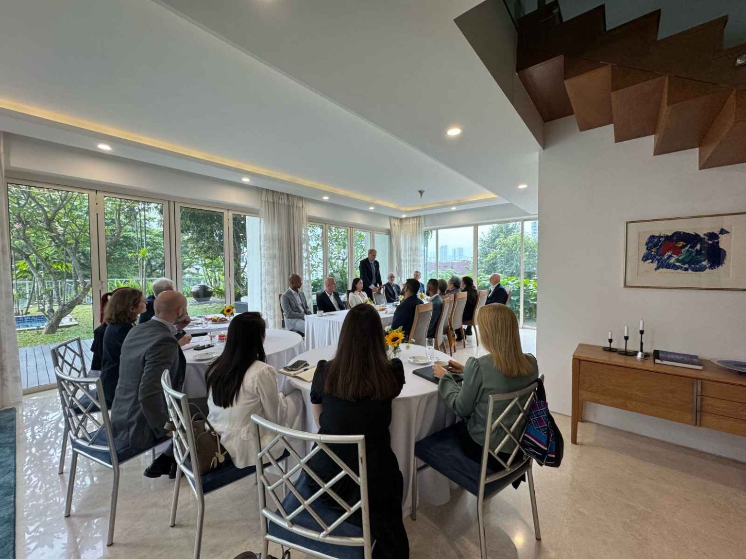 My Norwegian Breakfast with Ambassador Leif Trana from the Royal ...